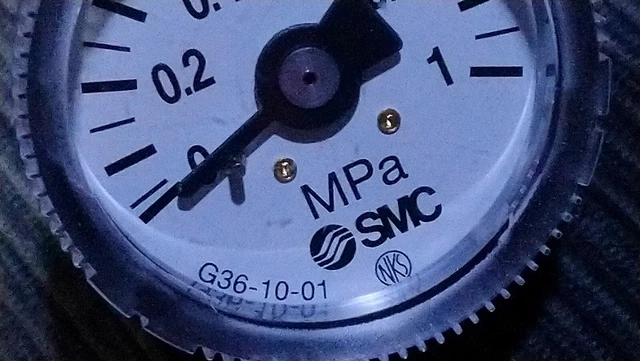 SMC 0-1.0 MPA Pressure Gauge 37.5mm 1/8 BSPT G36-10-01 NEW £9.62 ...