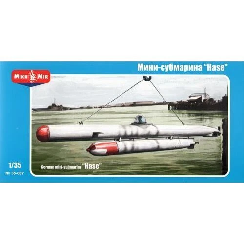 MICROMIR 1/35 HASE - German MINI-SUBMARINE Plastic Model Kit EUR 48,01 ...