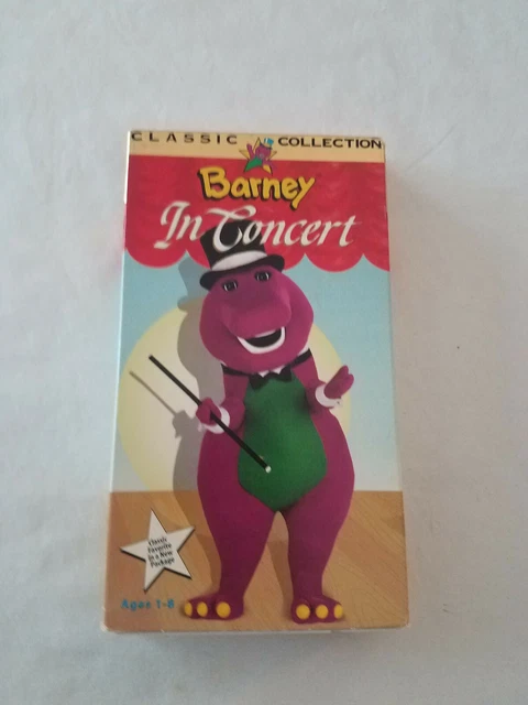 BARNEY IN CONCERT (VHS Classic Collection 1995) Used £28.27 - PicClick UK