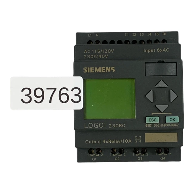 SIEMENS LOGO 6ED1 052-1FB00-0BA2 Module EUR 65,34 - PicClick FR