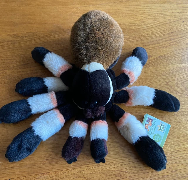 WILD REPUBLIC TARANTULA Plush Soft Toy, Cuddlekins Cuddly Gifts for ...