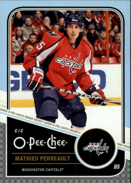 CARTE DE HOCKEY 2011-12 O-Pee-Chee Capitals #257 Mathieu Perreault EUR ...