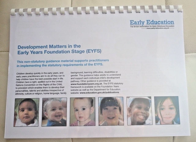 DEVELOPMENT MATTERS EYFS - Full Colour - Early Years Foundation Stage ...