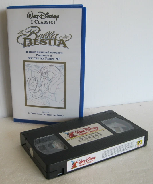 VHS DISNEY LA bella e la bestia Tarzan Bianca E Bernie Galline In Fuga ...