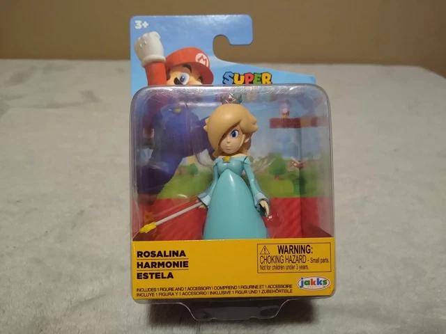 Jakks Pacific World Of Nintendo Super Mario Rosalina 2 5in Mini Figure