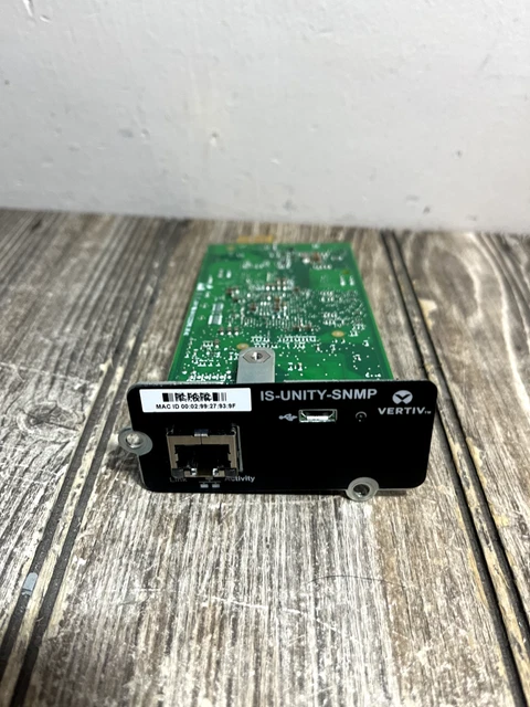 VERTIV LIEBERT IS-UNITY-SNMP Intellislot Unity Communications Network ...