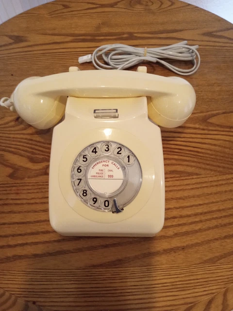 B.T. MODEL 8746 G Rotary Dial Telephone £18.00 - PicClick UK