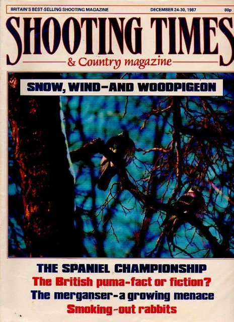 SHOOTING TIMES & Country Magazine - December 24-30 1987 EUR 9,67 ... SHOOTING TIMES & Country Magazine - December 24-30 1987 EUR 9,67 ...