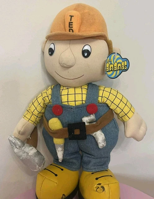RARE TED FROM bob the builder Plush Toy 30cm £8.65 - PicClick UK