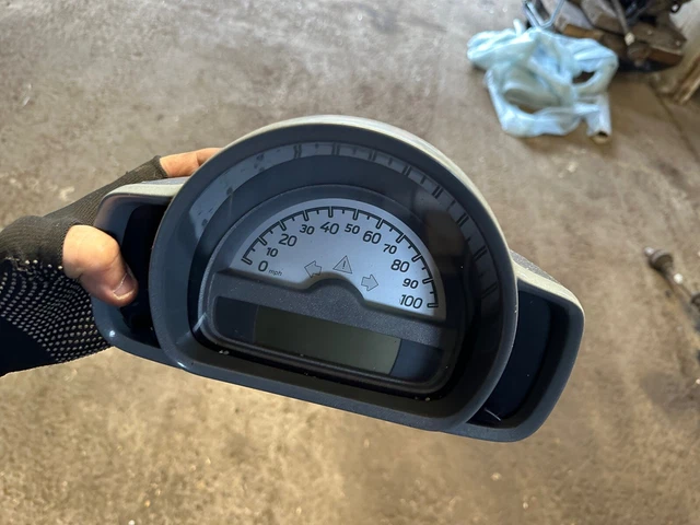 SMART FORTWO 451 Instrument Cluster Clocks Speedo Dash Unit £56.99 ...