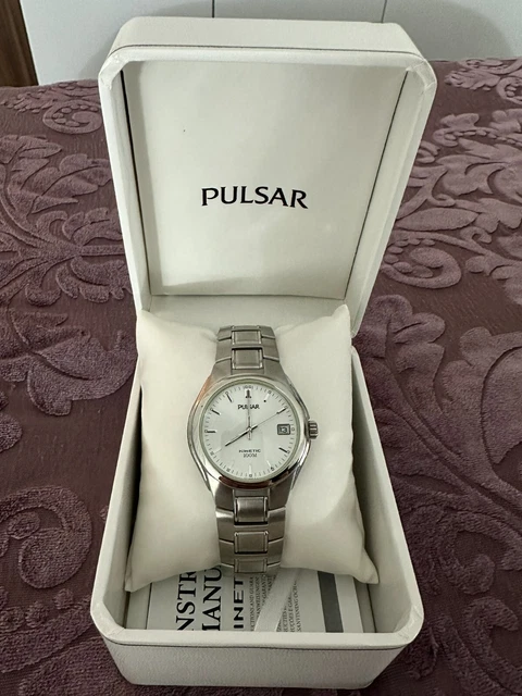 SEIKO PULSAR KINETIC Watch (New & Boxed) £60.00 - PicClick UK
