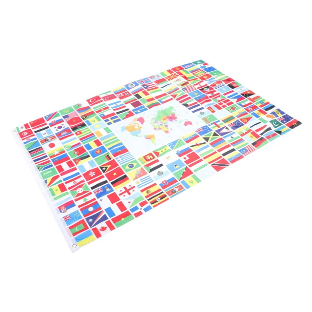 DRAPEAU DU MONDE Jardin Global Coupe Drapeaux Pour Occasions Spéciales ...