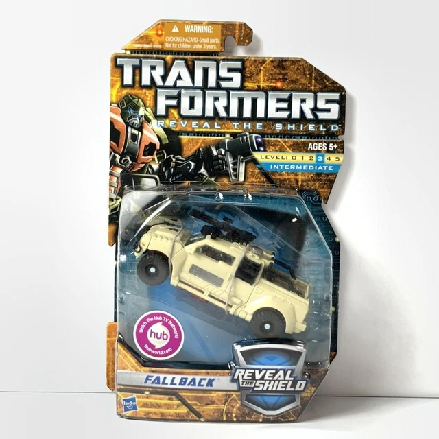 HASBRO TRANSFORMERS REVEAL THE SHIELD FALLBACK Action Figure TGHB 579 ...