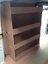 FORD TRANSIT CUSTOM Van Shelving Racking SWB Plywood System Tool ...