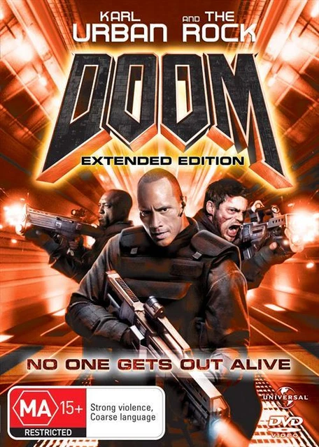 DOOM (DVD, 2005) Karl Urban, Rosamund Pike, Dwayne Johnson, Ben Daniels $8.95 - PicClick AU