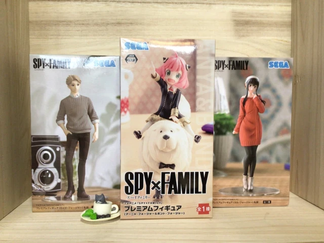 SPY X FAMILY Loid Yor Forger Premium Figure & Arnya Figures Set £70.69 ...
