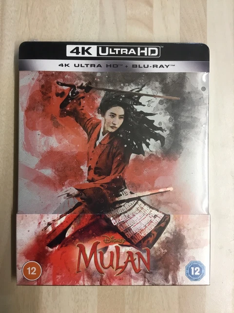 DISNEY’S MULAN LIVE Action 4k UHD/Blu Ray Steelbook - New & Sealed £20.00 - PicClick UK