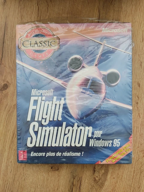 MICROSOFT FLIGHT SIMULATOR / Pc Big Box / Neuf sous blister / Windows ...