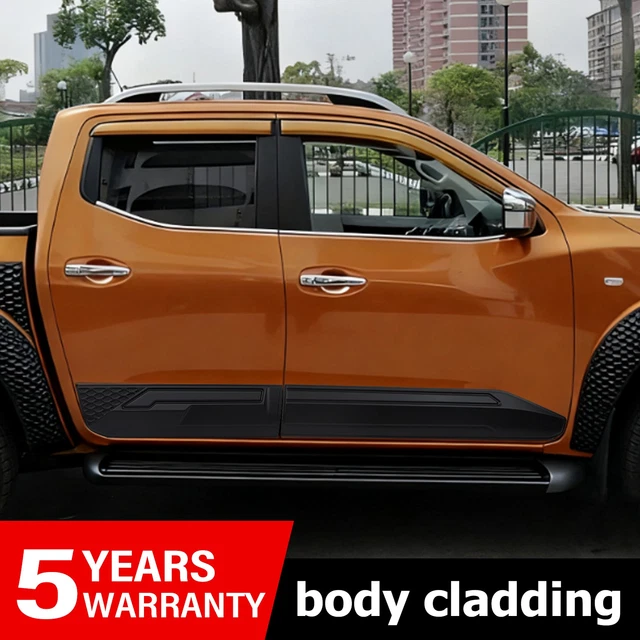 FOR NISSAN NAVARA NP300 2021-2025 Double Cab Side Door Cladding Body ...
