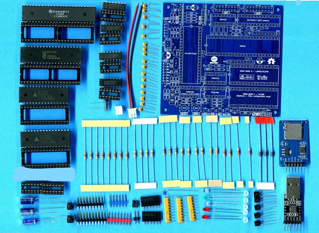 COMPLETE DIY KIT 68K-MBC in full hardware version runs CP/M-68K EUR 65 ...
