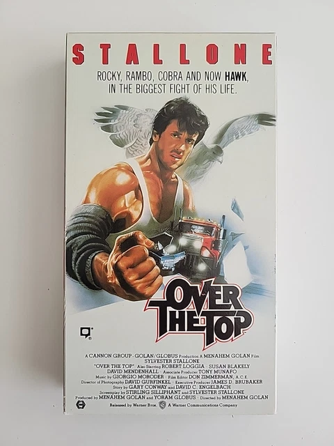 OVER THE TOP (1987) VHS, Sylvester Stallone Lincoln Hawk Arm Wrestling ...