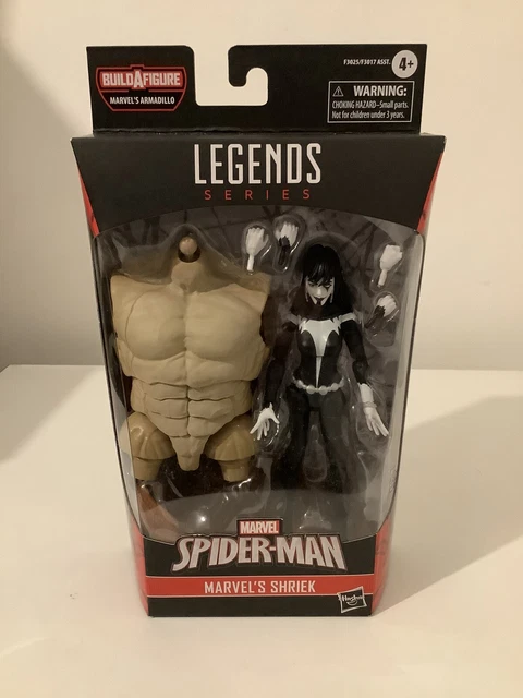 SHRIEK SPIDER-MAN BUILD A Figure Marvel Legends Hasbro £24.00 - PicClick UK