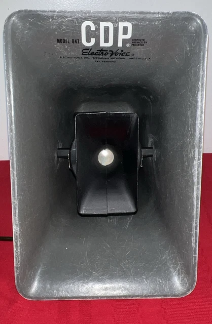 ELECTRO VOICE CDP 847 Compound Diffraction Projector Horn With Driver ...