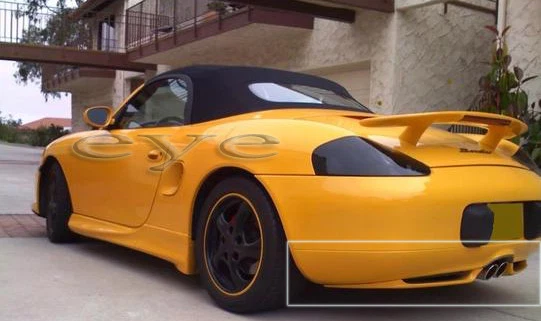 PORSCHE BOXSTER 986 97-04 Rear Bumper Spoiler Valance Skirt Diffuser £ ...