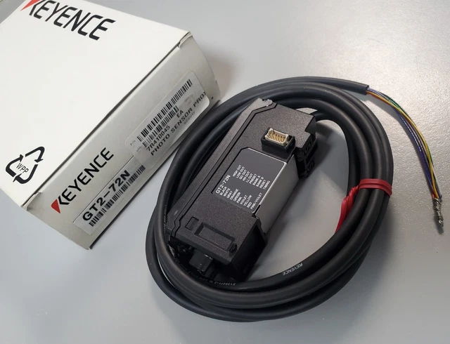 KEYENCE GT2-72N AMPLIFIER Unit, DIN Rail Type, NPN (M1022) $142.26 ...