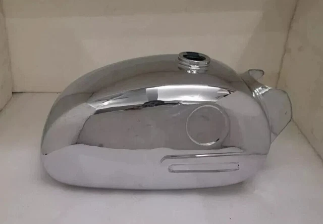 ZÜNDAPP GS 125 1973 Model Polish Aluminum Gas Gasoline Petrol Tank ...