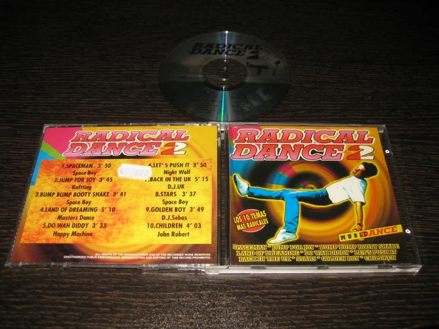 RADICAL DANCE 2 CD Los 10 Thèmes Mas Agrétions (Spaceman-Golden Boy-Children EUR 19,25 - PicClick FR