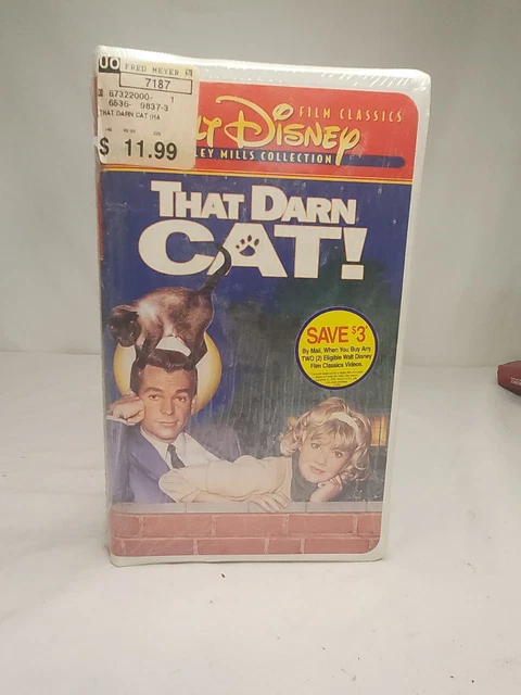 THAT DARN CAT (VHS, 2000, The Hayley Mills Collection) SEALED NEW ...