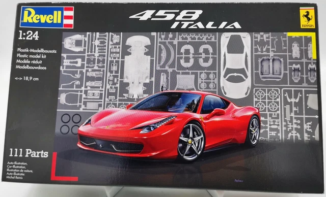 REVELL 07141 - Ferrari 458 Italia im Maßstab 1:24 Neu EUR 59,99 ...