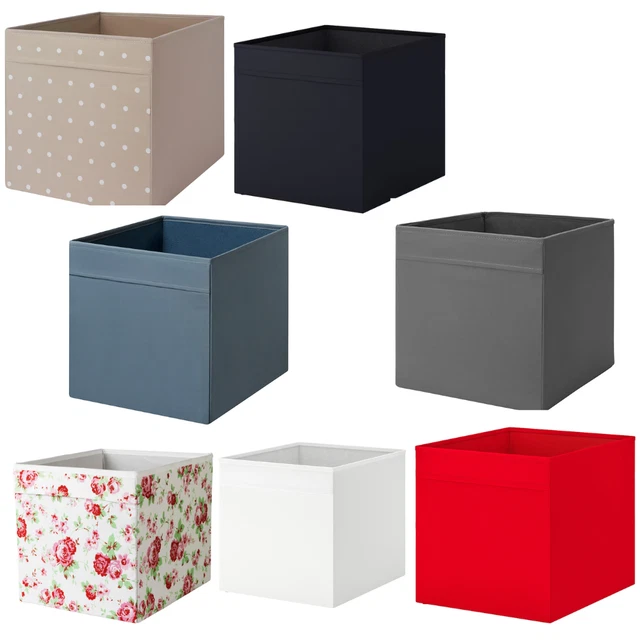 NEW IKEA DRONA Storage Boxes Shelving Shelf Magazine Box All Colours ...