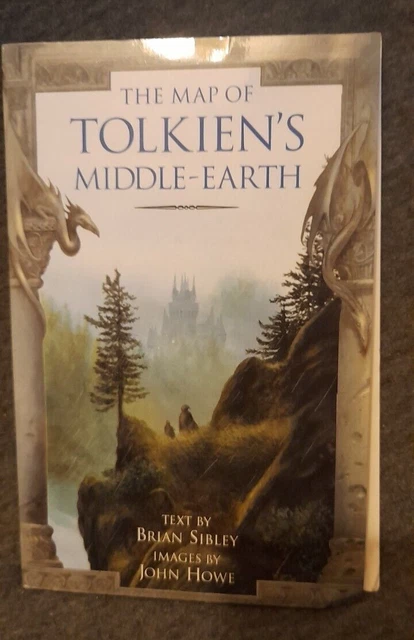 THE MAP OF Tolkien's Middle-Earth : by Brian Sibley 1994 £11.12 ...