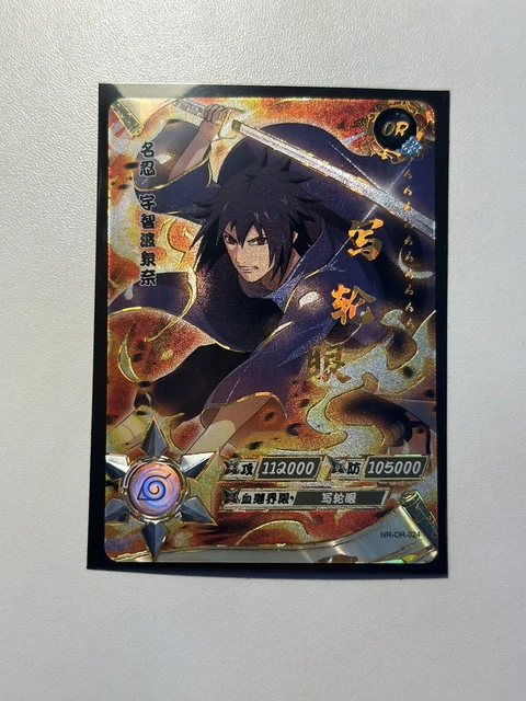 NARUTO KAYOU CCG - Izuna Uchiha OR-024 Full Art - Naruto Trading Card ...
