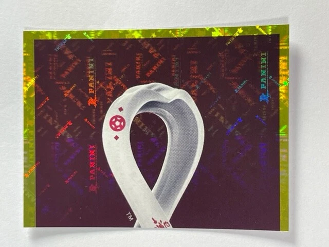 PANINI FIFA WM 2022 World Cup Qatar Sticker FWC6 WM Qatar Logo 1/2 EUR ...