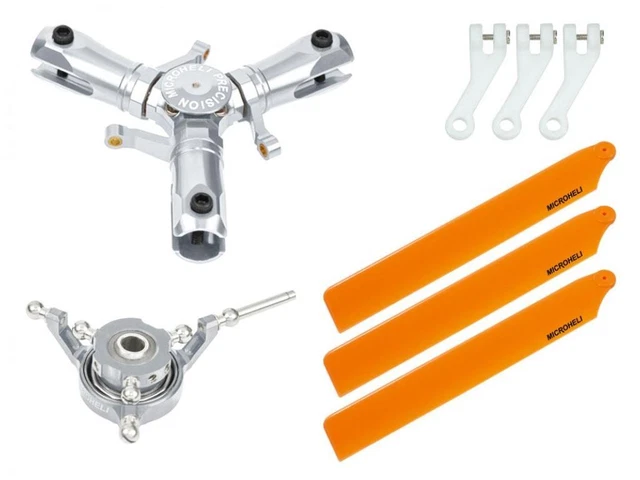 CNC TRIPLE ORANGE Plastique Lames Conversion Set ( OMP M1 / Evo) : MH ...