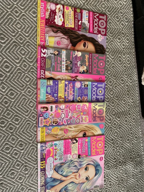 TOP MODEL MAGAZINE Bundle 2017 5 Magazines. Jan,Feb,May,Sept,Nov £5.00 ...