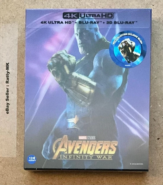 AVENGERS : INFINITY War - Weet Collection 4K, 3D + 2D Steelbook - New ...