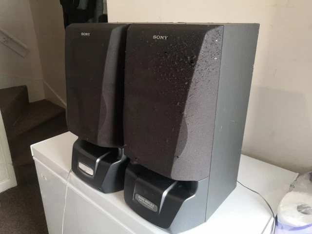 SONY BASS REFLEX Speakers System SS-XB50 3 WAY Output Stereo Speakers £55.00 - PicClick UK
