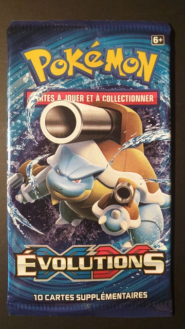 BOOSTER POKÉMON EVOLUTIONS vide - Tortank (lot c68) EUR 5,00 - PicClick FR