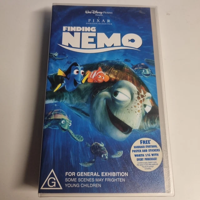 FINDING NEMO VHS Video Tape Walt Disney Pictures 2003 $19.00 - PicClick AU