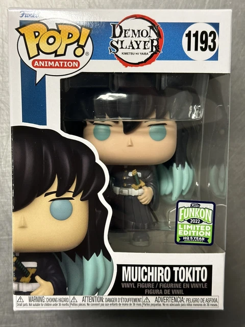 SINGLE STICKER FUNKO Demon Slayer Muichiro Tokito #1193 2022 Funkon HQ ...