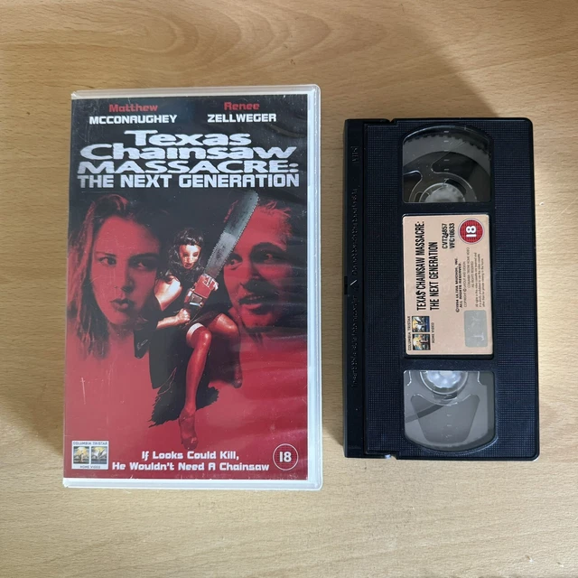TEXAS CHAINSAW MASSACRE The Next Generation VHS Big Box Ex Rental ...