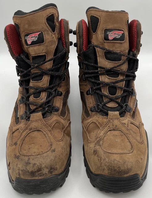 RED WING TRUHIKER 6674 Aluminum Safety Toe Hiking Work Boots Men US ...