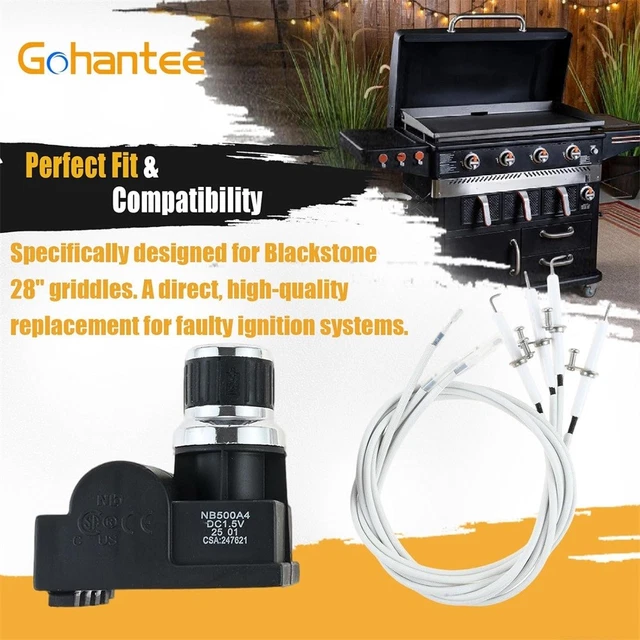 4 OUTLET AA Battery Grill Igniter Kit for Char-Broil Nexgrill ...