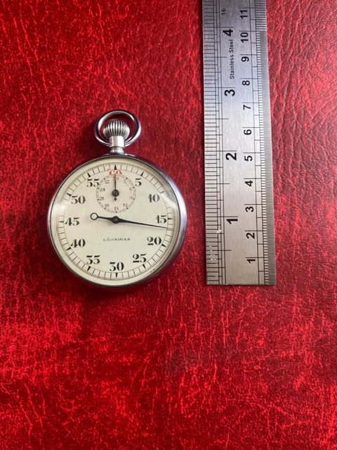 WW2 GERMAN LUFTWAFFE bomber stopwatch. RLM engraved Reichs Luftwaffe ...
