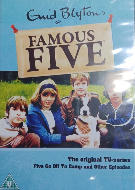 ENID BLYTON FAMOUS Five Go Off To Camp + Other Episodes Dvd New Sealed ...
