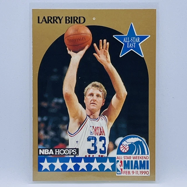 LARRY BIRD | HOF NBA Champ MVP All-Star | Boston Celtics | 1990 NBA ...